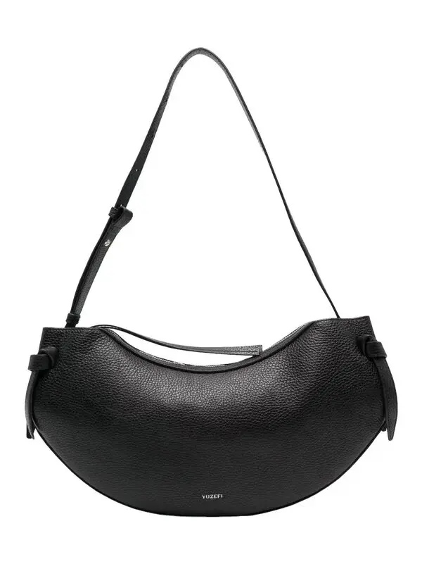 Yuzefi Large Fortune Cookie Shoulder Bag - Black