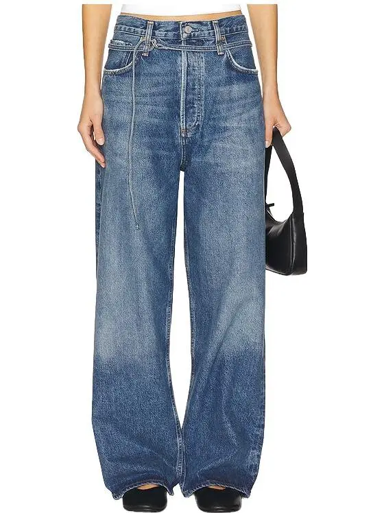 AGOLDE Emmi Jeans - Blue