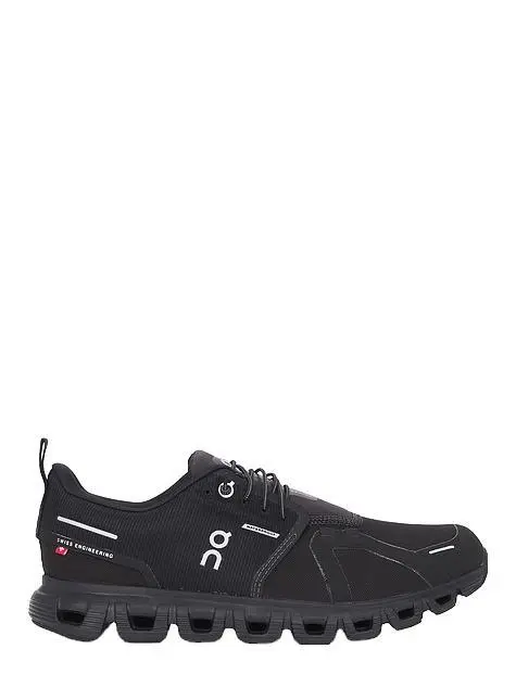 On 6 Wp Waterproof Sneakers - Black
