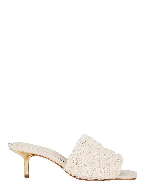 Schutz Tiana Mid Sandal - Beige