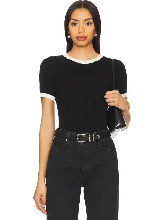 Rails Meredith Knit Top - Black