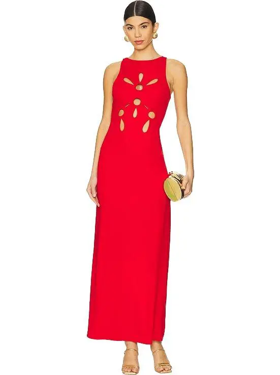 Cult Gaia Brody Gown - Red