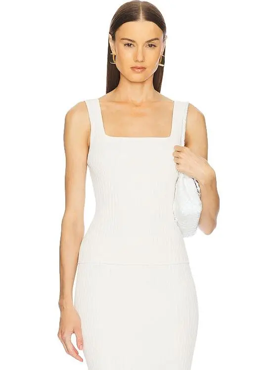 L'academie Ramina Knit Top - Ivory