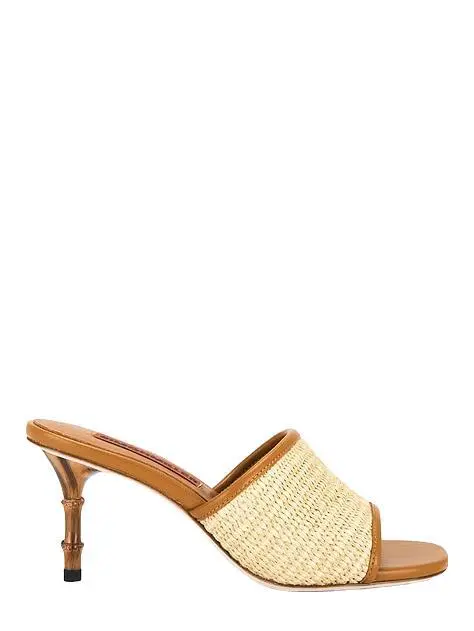 SIMONMILLER Playa Bamboo Heel - Natural