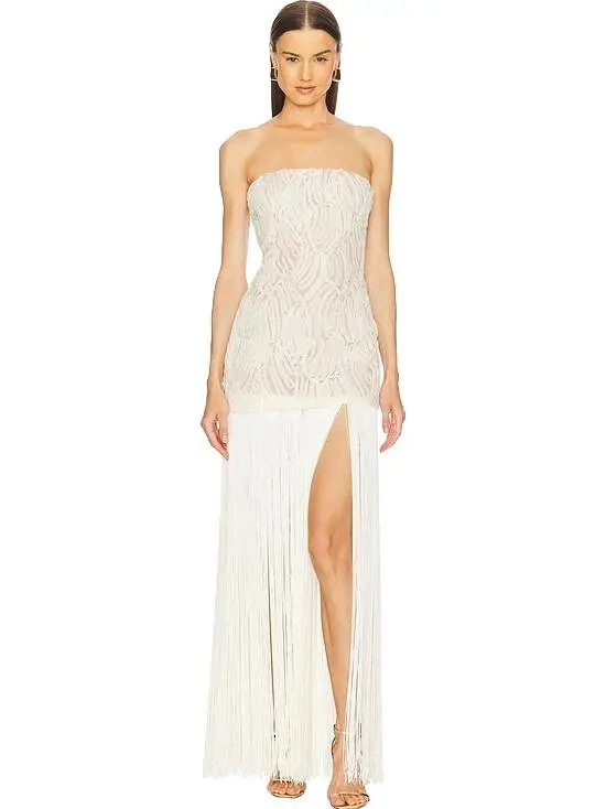 MICHAEL COSTELLO X Mathilde Maxi Dress - Ivory