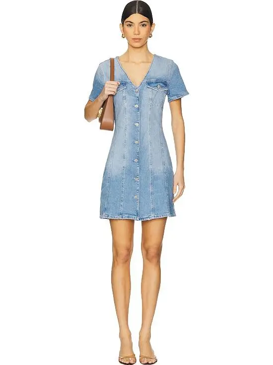 Rails Saratoga Denim Dress - Faded Seaglass