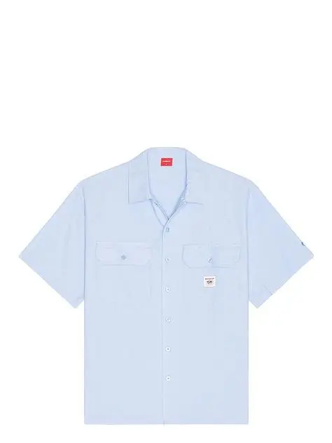 WORSHIP SUPPLIES Service Work Shirt In Baby - Blue