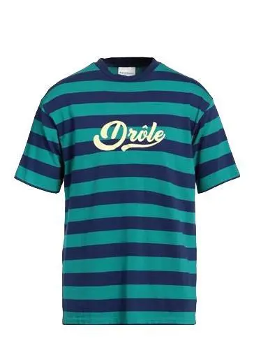 Drole De Monsieur T-shirt Size Cotton - Green