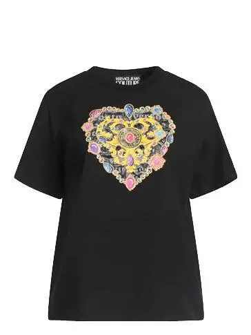 Versace Printed Cotton T-shirt - Black