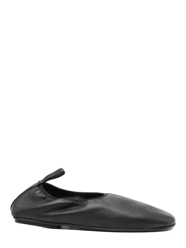 Carven Garnier Ballerina Flats - Black