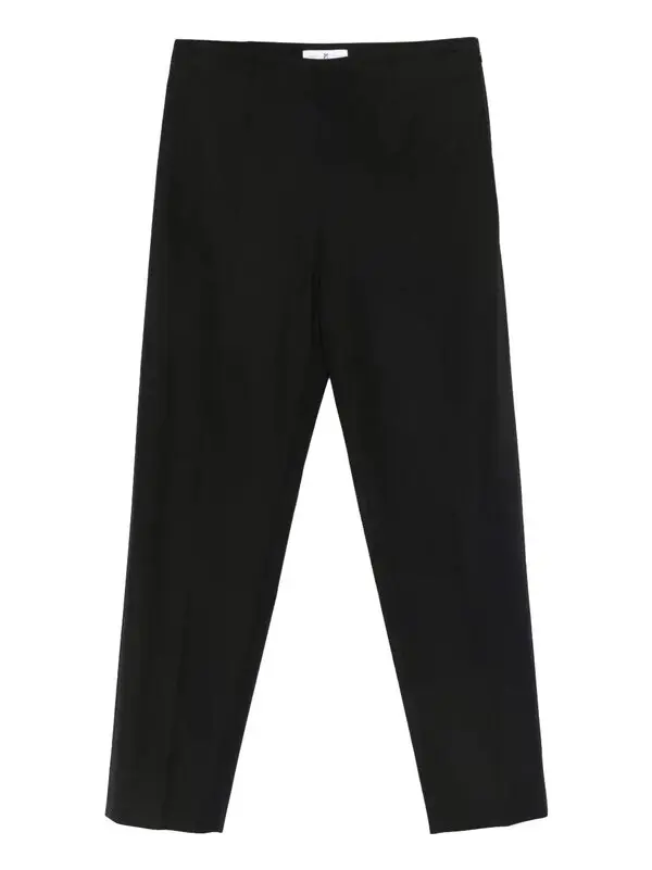 PT TORINO Cropped Trousers - Black