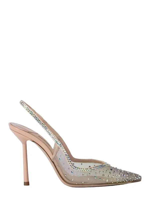 LE SILLA Nicole Embellished Pumps - Neutrals
