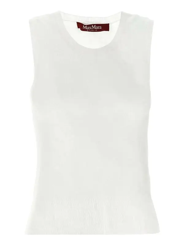 Max Mara Pedone' Top - White