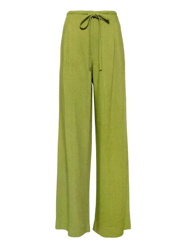 RÓHE Drawstring Pants - Green
