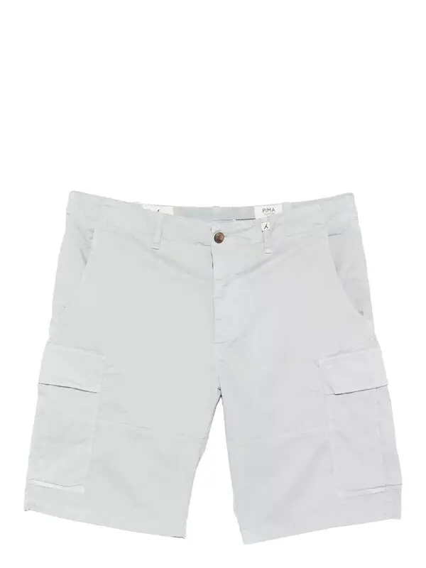 MYTHS Twill Cargo Shorts - Grey