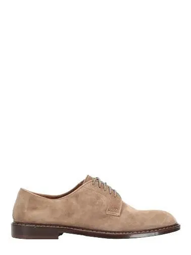 DOUCAL'S Phoenix Leather Lace-up Derby Shoes - Beige