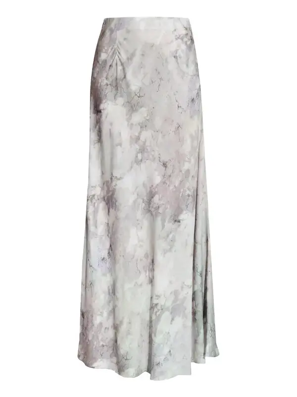 GESTUZ Gzmag Flared Skirt - Grey