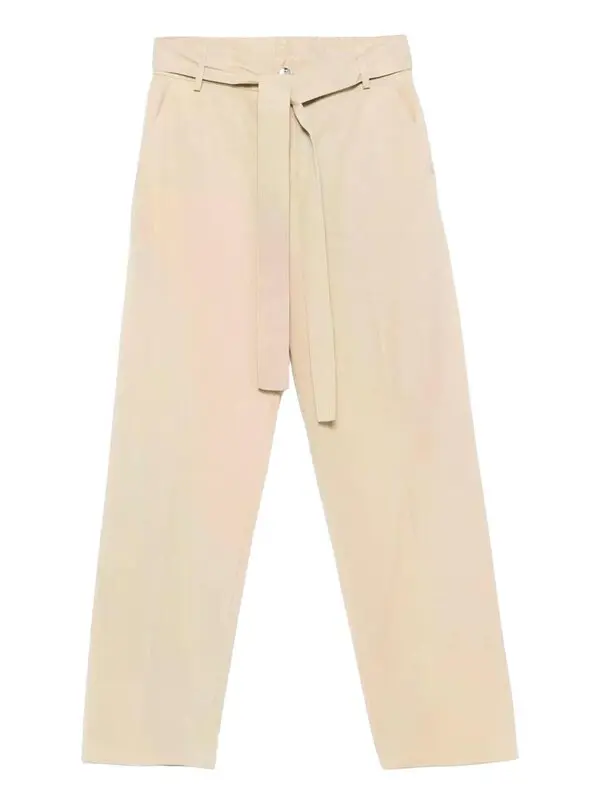 Liu Jo Tied Chinos - Neutrals