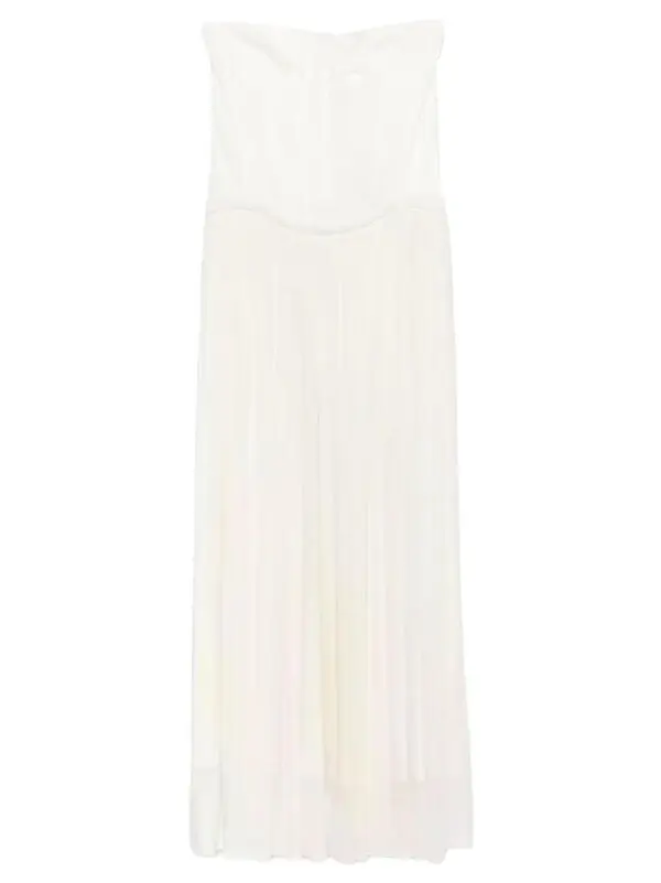 Simkhai Adayls Midi Dress - White