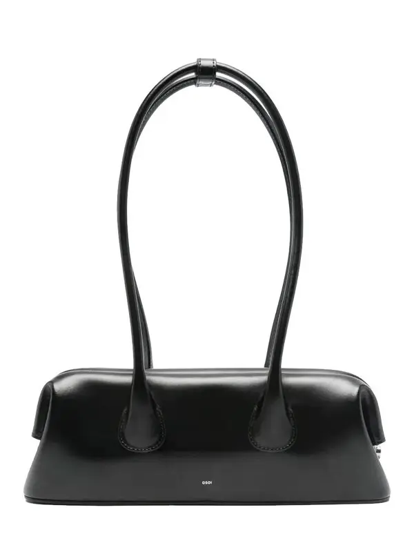 OSOI Mini Boat Wide Shoulder Bag - Black