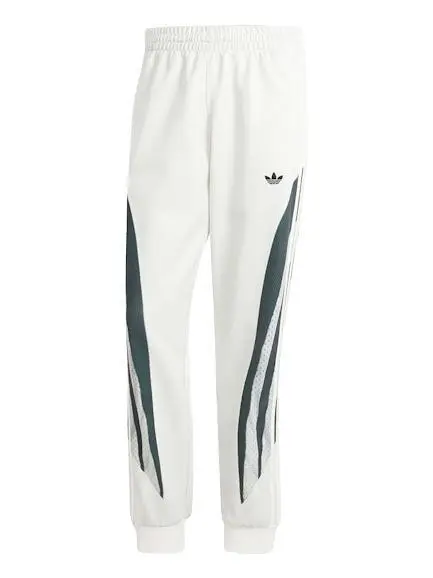 Adidas Premium Print Track Pants - Cloud White