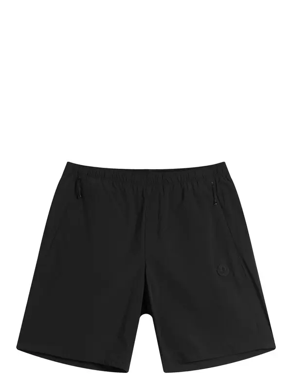 Moncler Bi-stretch Nylon Opaque Shorts - Black