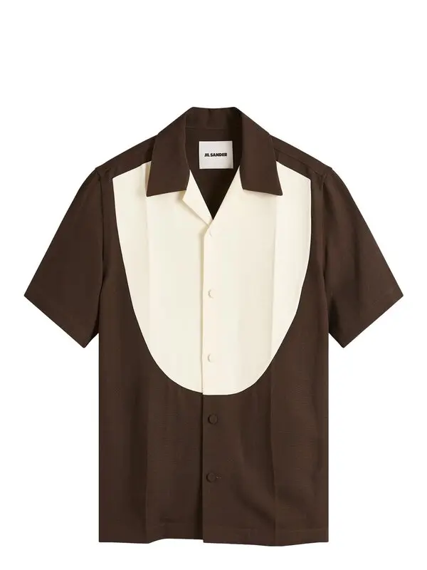 JIL SANDER Vacation Shirt - Ganache