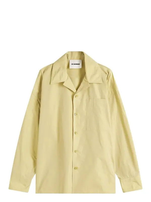 JIL SANDER Denim Overshirt - Lemon