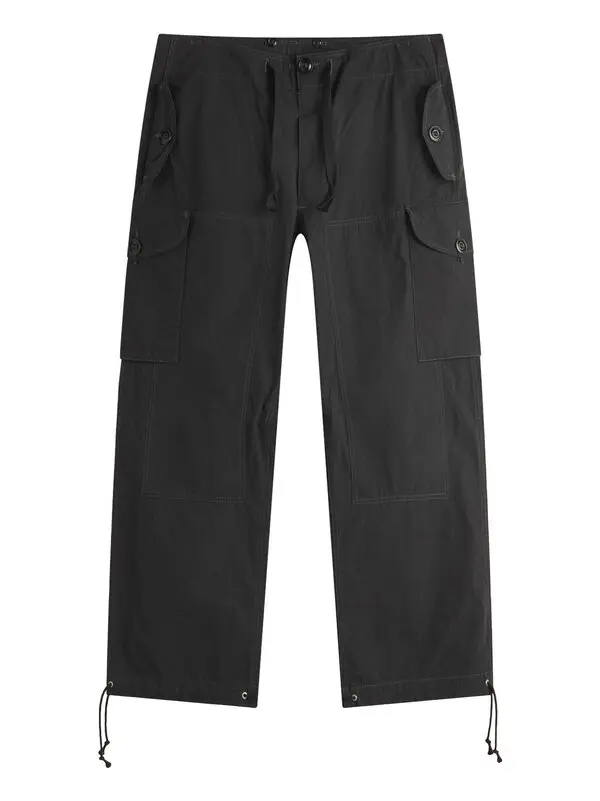 MAISON MARGIELA Relaxed Fit Cargo Pants - Black