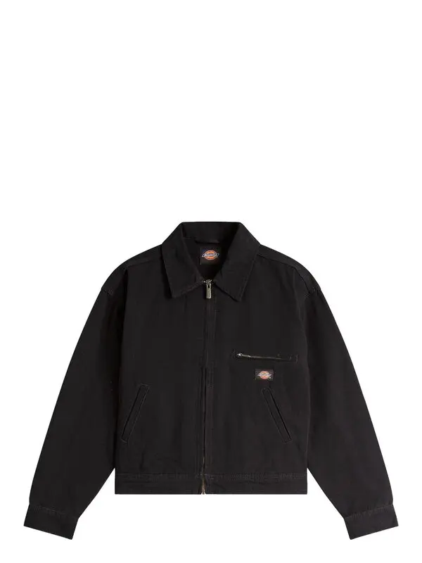 Dickies Canvas Jacket - Stone Washed Black