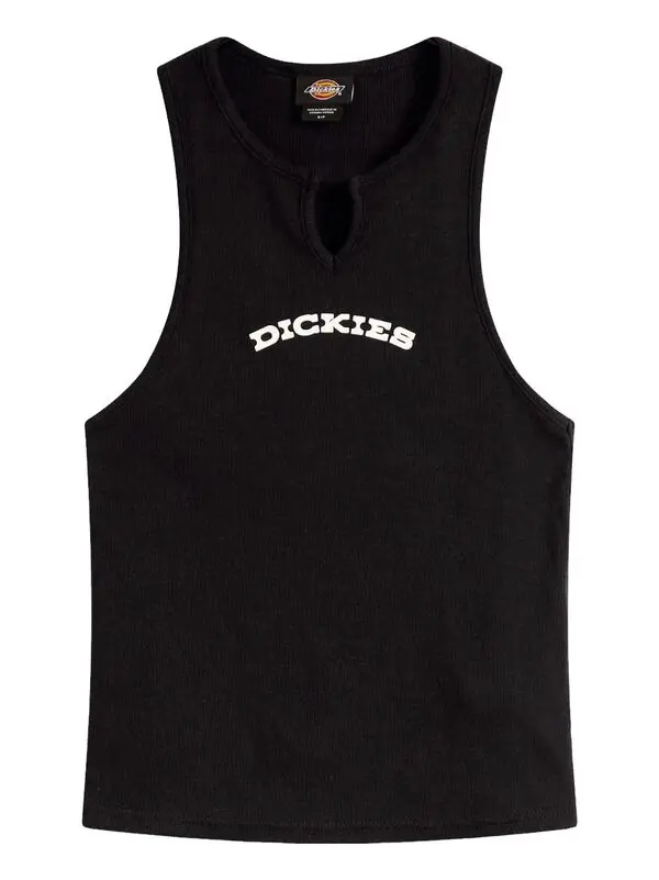 Dickies V-neck Logo Vest - Black