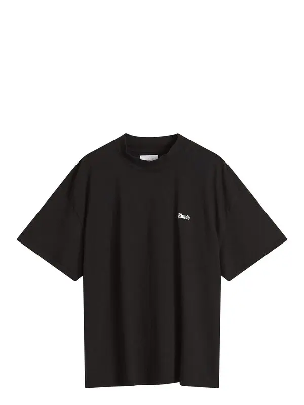 Rhude Classique Logo T-shirt - Black