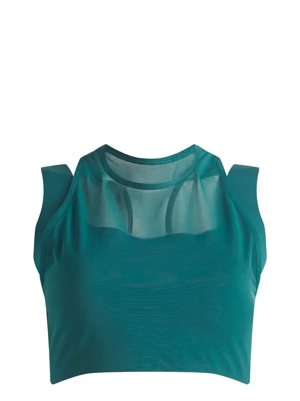 The North Face Refina Double Layered Bra Top - Deep Nori