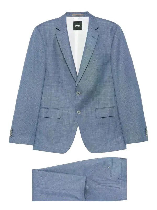 BOSS Virgin-wool Suit - Blue