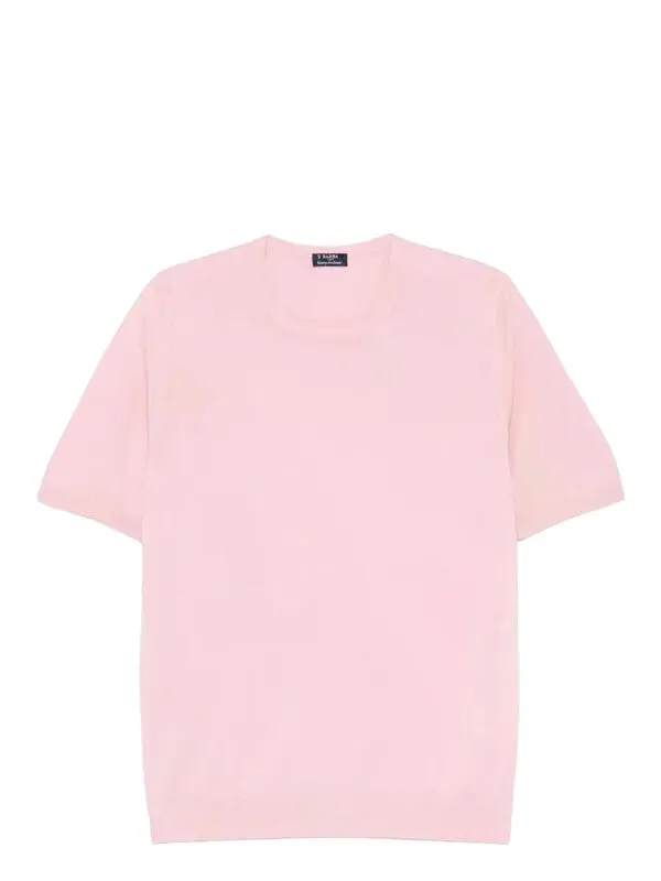 BARBA NAPOLI Silk T-shirt - Pink