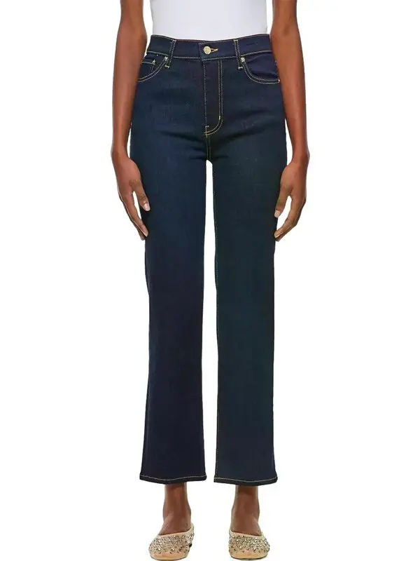 FRAME Straight-leg Jeans - Blue
