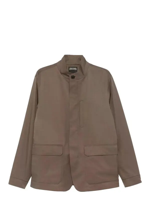 Zegna Water-repellent Jacket - Brown