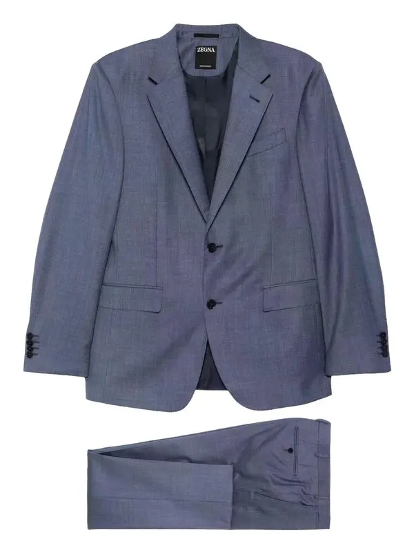 Zegna Wool Suit - Blue
