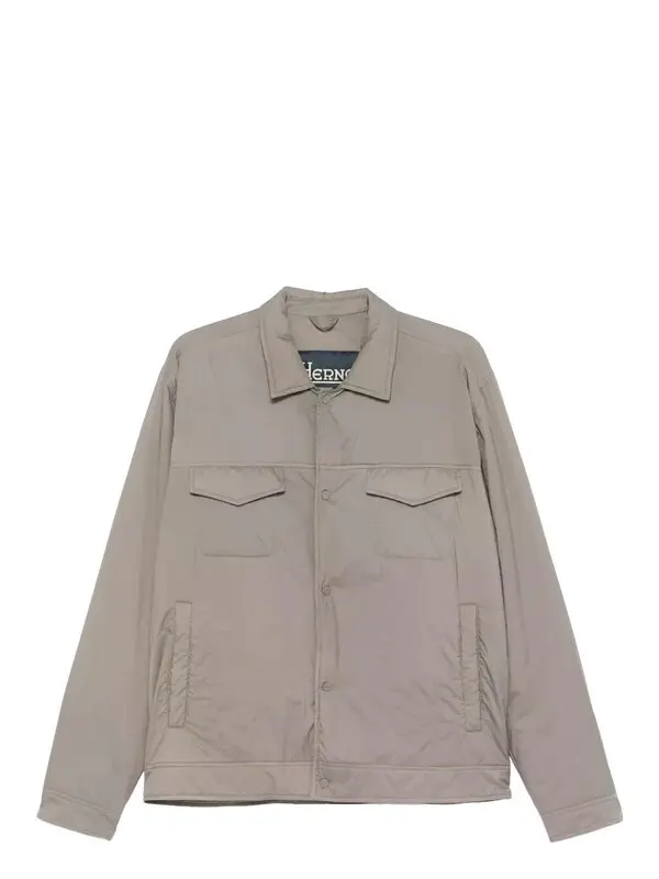 Herno Padded Overshirt - Grey