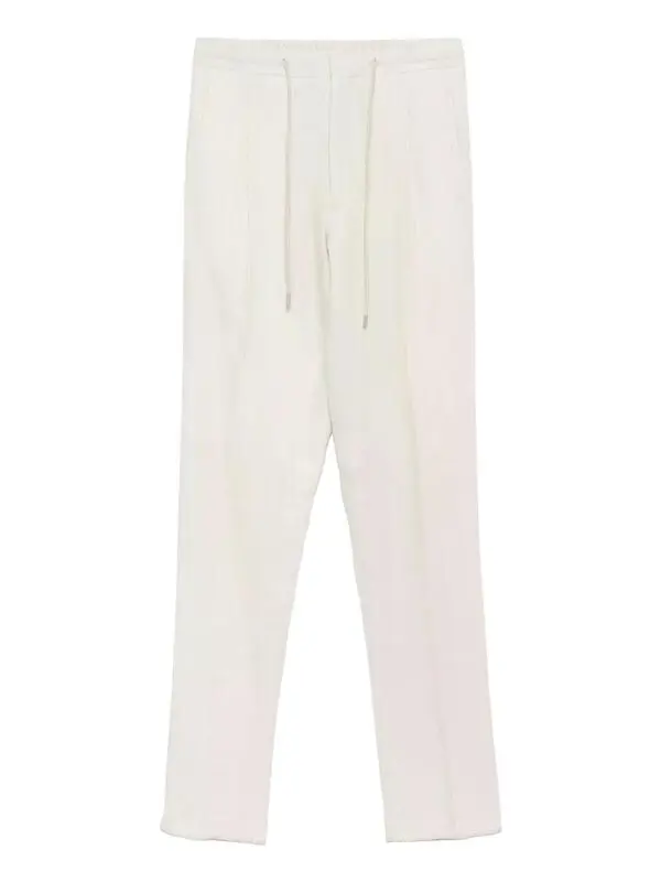 LARDINI Linen Trousers - Neutrals