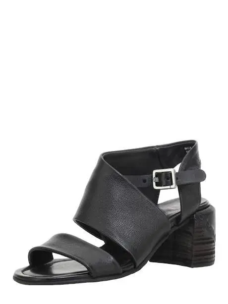 A.S.98 Marty Open Toe Bootie - Black