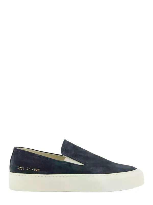 COMMON PROJECTS Slip-on Platform Sneakers - Blue