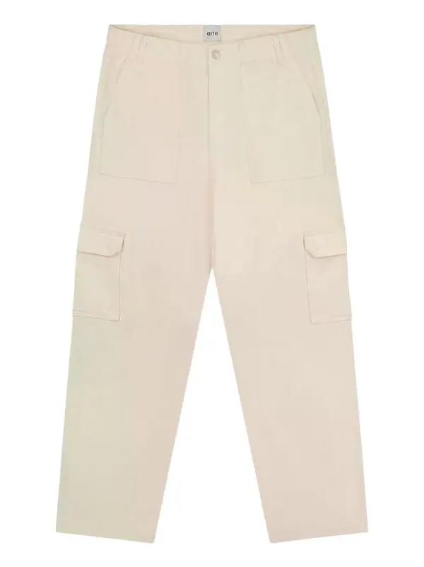 ARTE ANTWERP Arte Cotton Cargo Pants - Neutrals