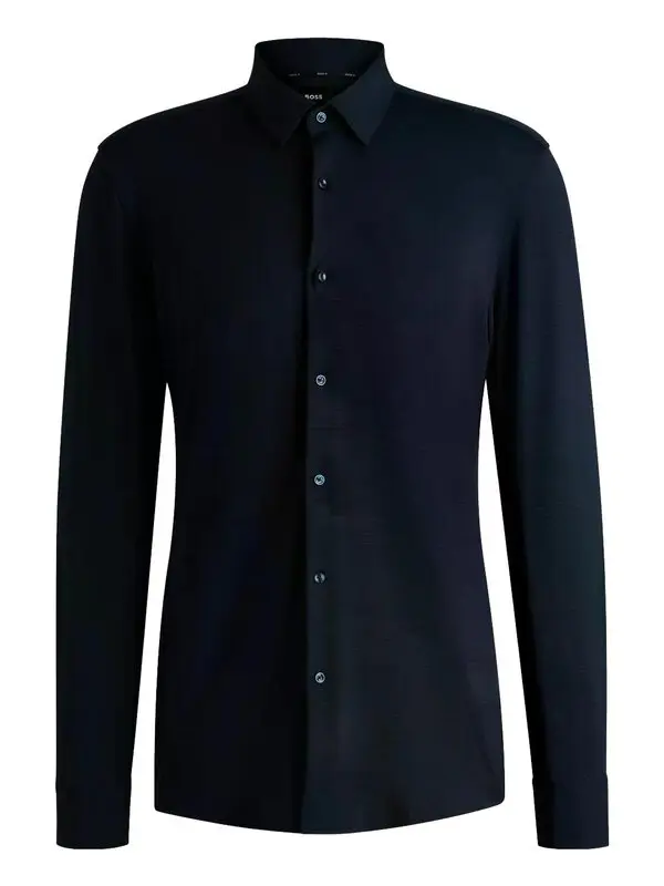 BOSS Button-up Shirt - Blue