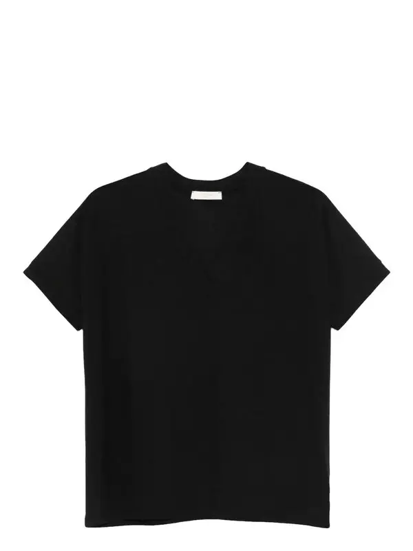 ZANONE Cotton T-shirt - Black