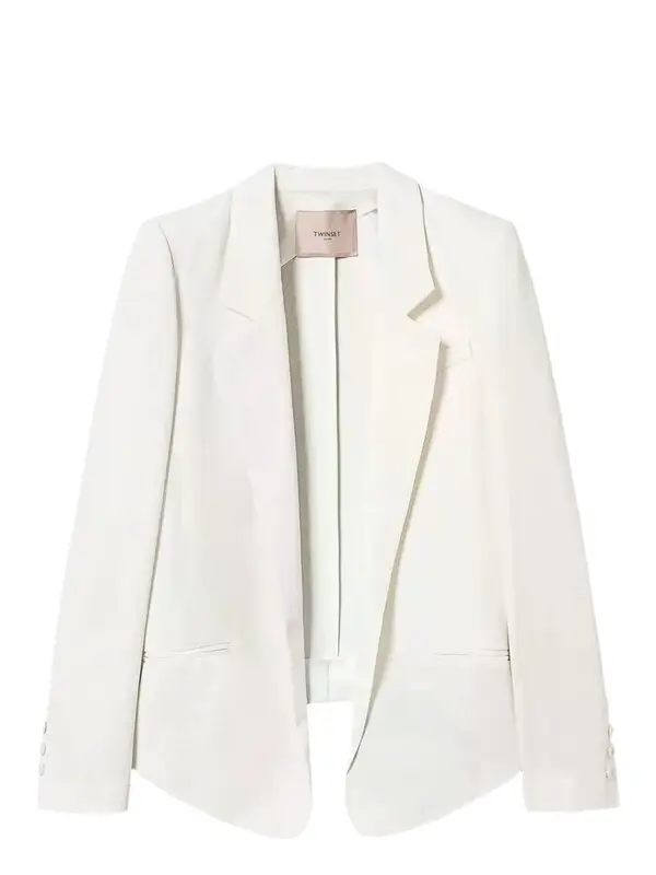 TWINSET Open-front Blazer - White