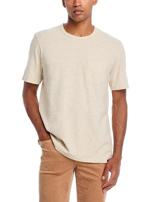 Faherty Brand Sunwashed Tee - Island Dune Heather