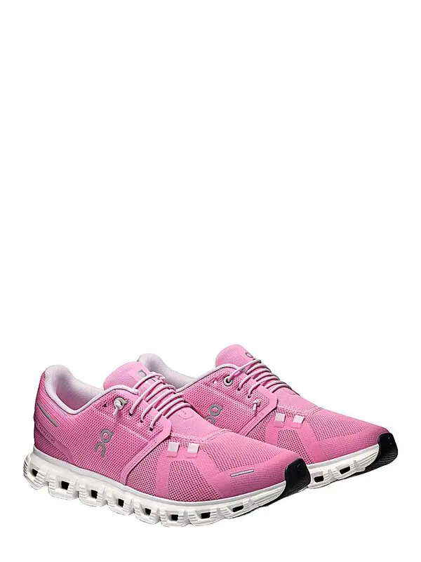 On Cloud Sneakers - Raspberry/white