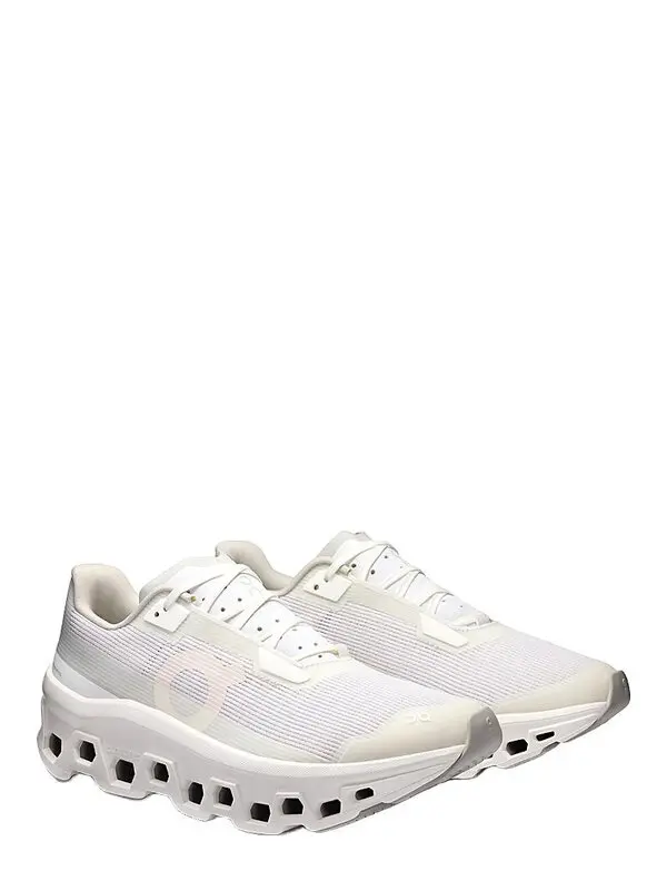 On Cloudmonster Void Sneakers - White