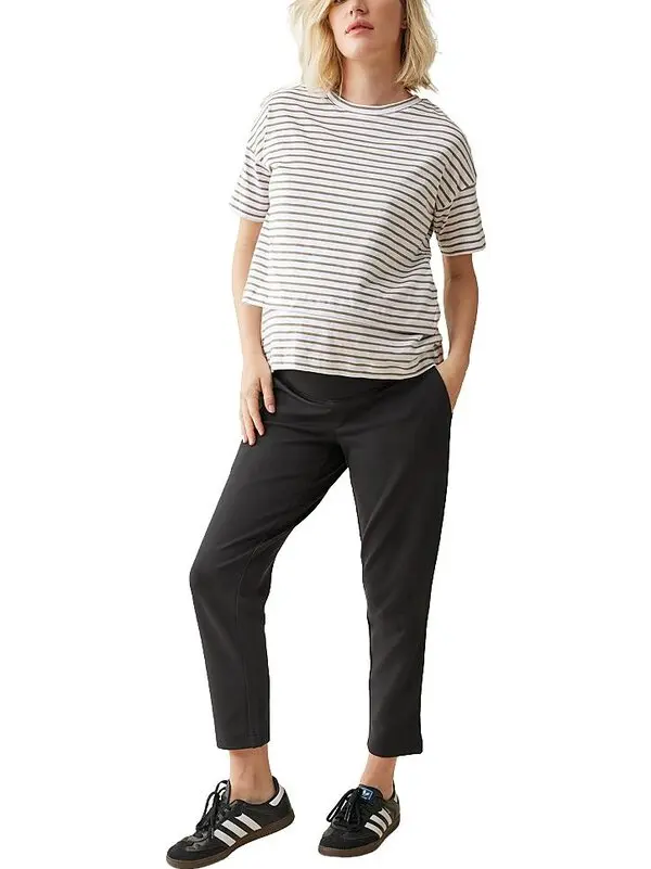 INGRID & ISABEL Essential Ponte Pants - Black